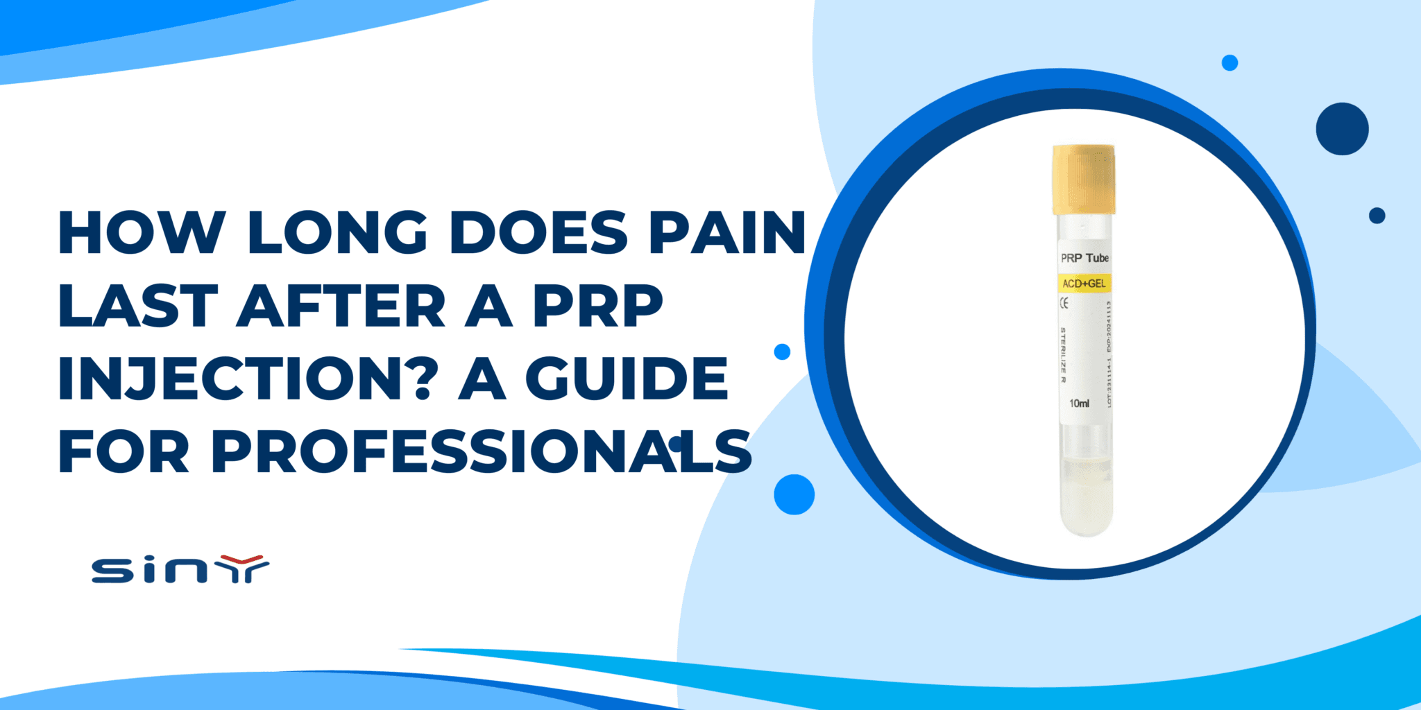 How Long Does Pain Last After a PRP Injection? A Guide for Professionals